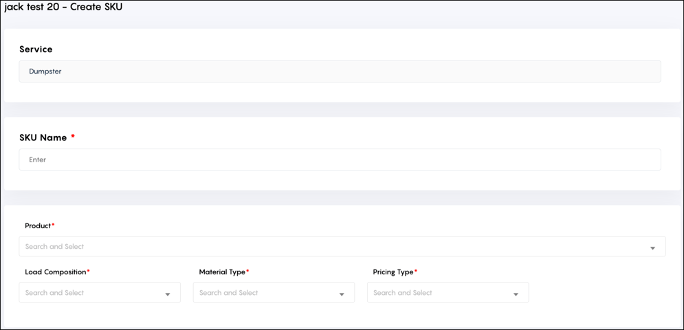 How to create a Price List and Create/Edit a SKU