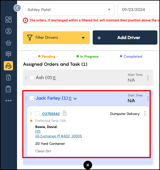 What is the difference between 'Unable To Complete' and 'Unable To Dump'?