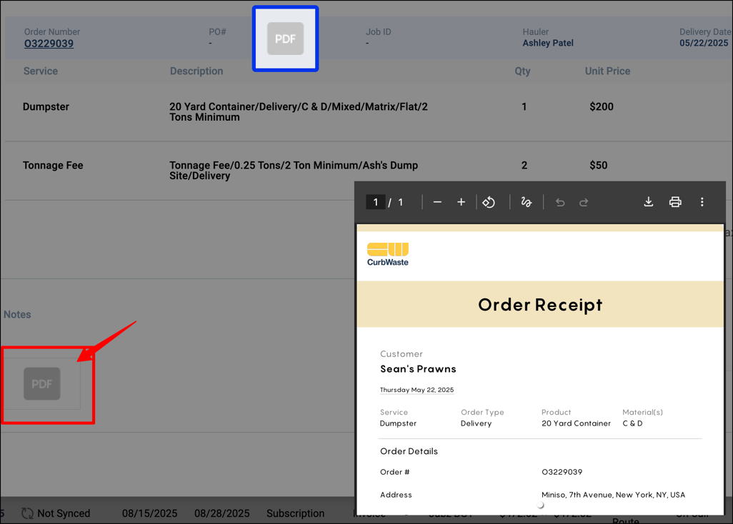 Invoices and Invoice Settings