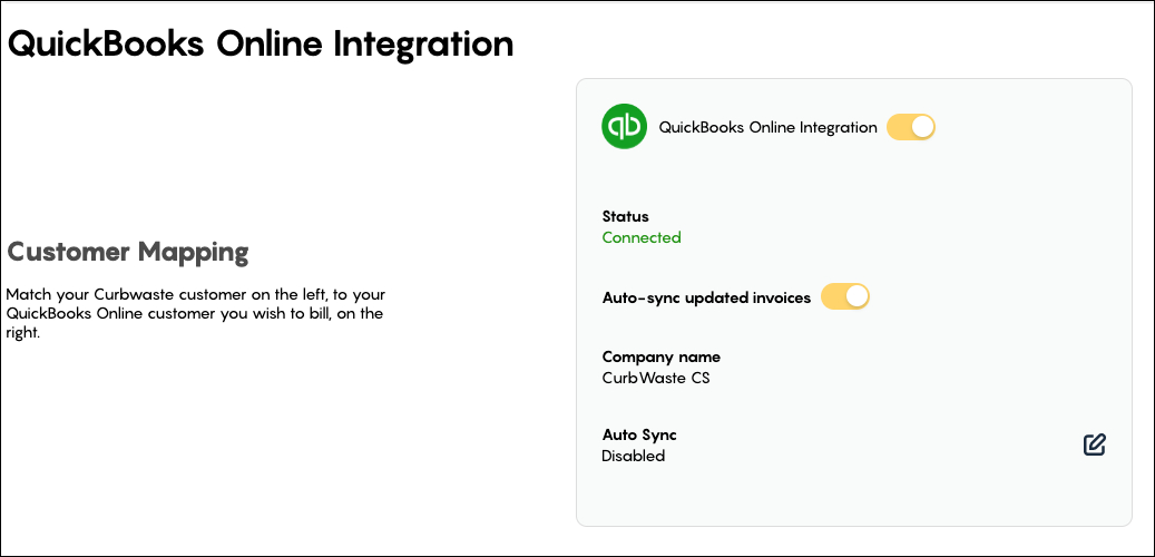 How to Integrate Your QuickBooks Online Account and Map Your Customers