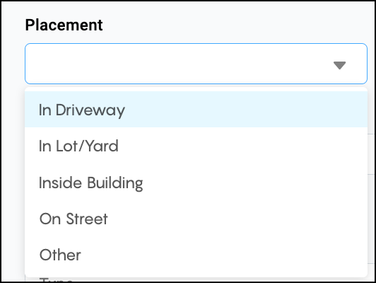 Special Instructions, Location Notes, and Other Note Fields